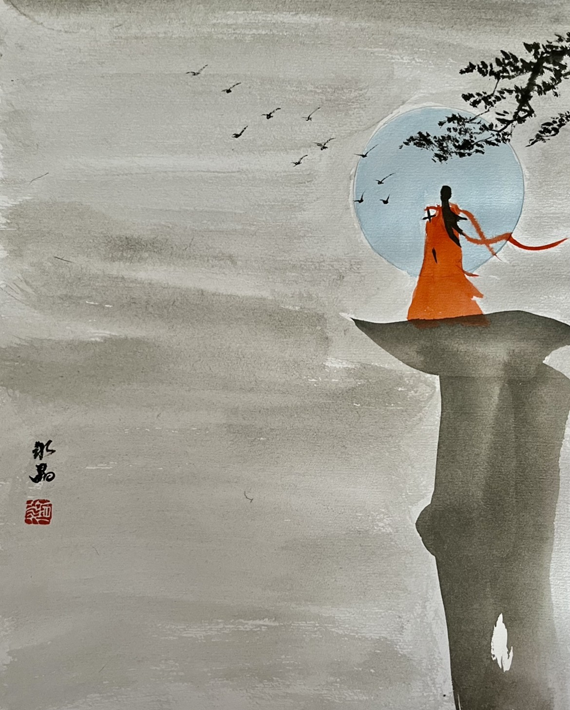 Chinese Ink Painting - Dance Calligraphy Hartford Connecticut Chinese Ink Painting - Dance Calligraphy Hartford Connecticut